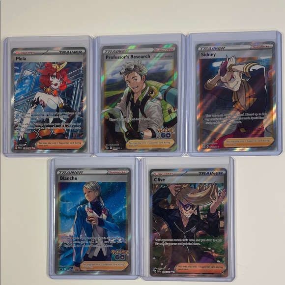 Pokemon | Toys | Pokemon Trainer Trading Cardsmela Professors Research ...